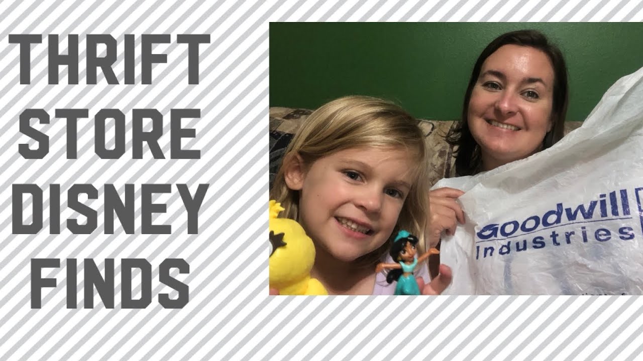 Thrift Store Disney Finds at Goodwill | Thursday Thrifting Haul ...