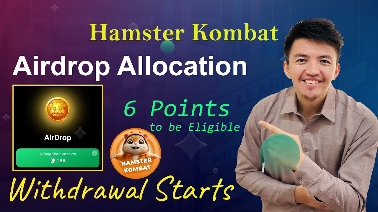 Hamster Kombat Withdrawal Starts | Hamster Airdrop Allocation Revealed ...