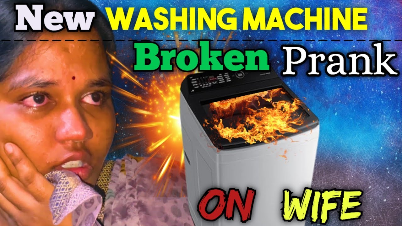 Washing Machine Prank on Wife (GONE WRONG) #prank #went wrong - YouTube