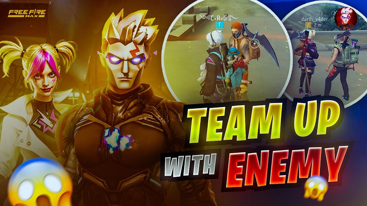 Team Up With Enemy in BR Rank / Enemy Team Up / Team Up - YouTube