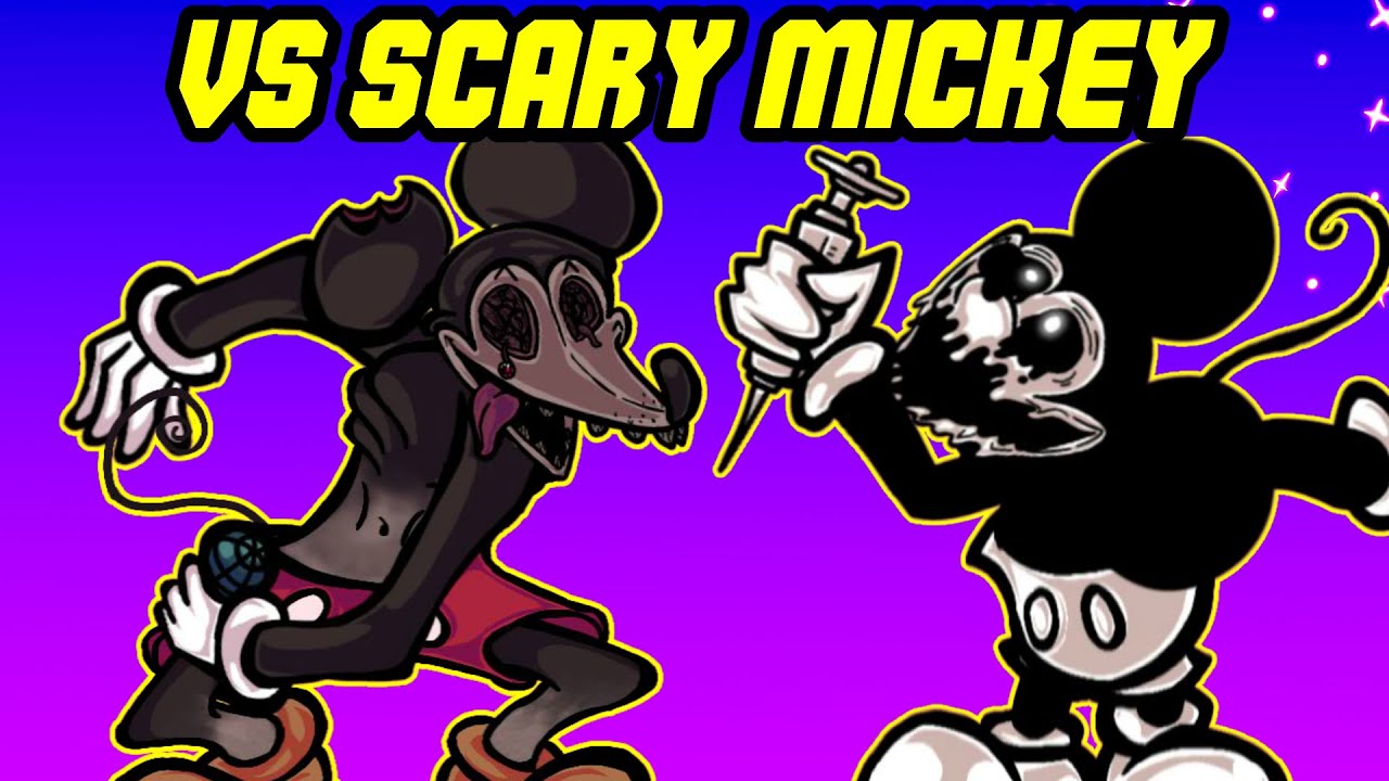 FNF Crazy Mickey Mouse Week - YouTube