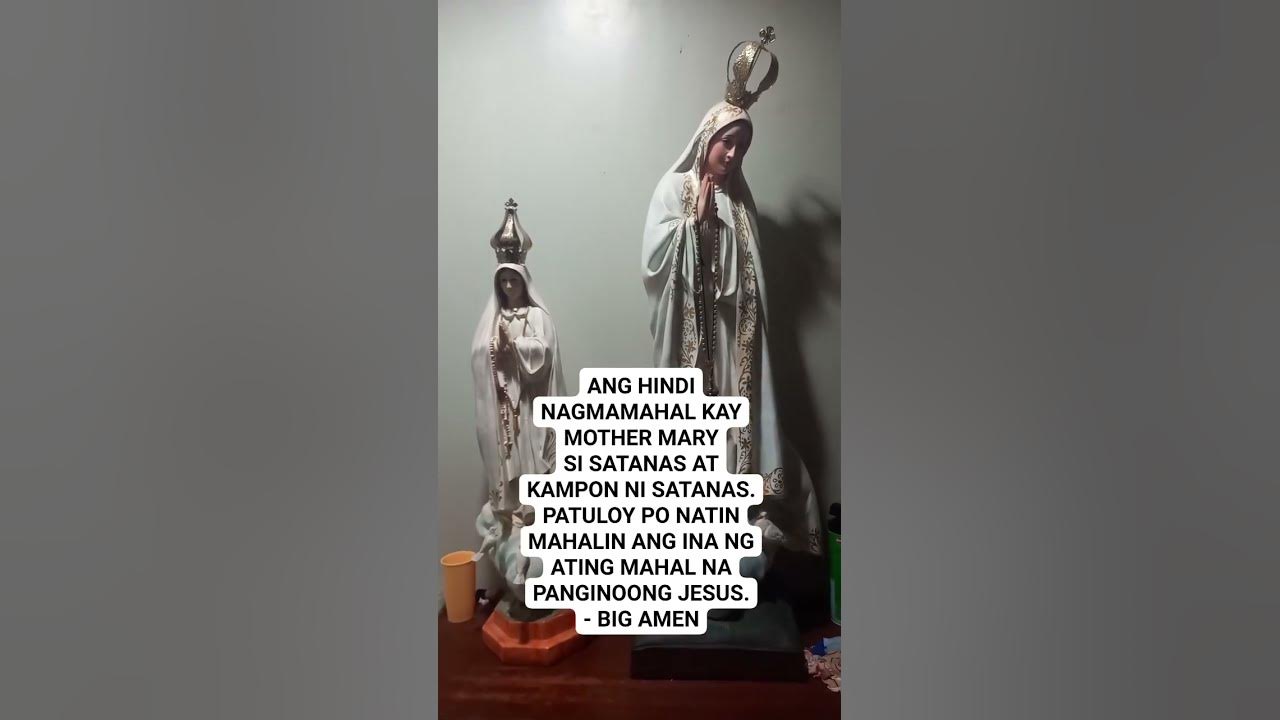 SI SATANAS ANG HINDI NAGMAMAHAL KAY MOTHER MARY AT KAMPON NI SATANAS. - YouTube