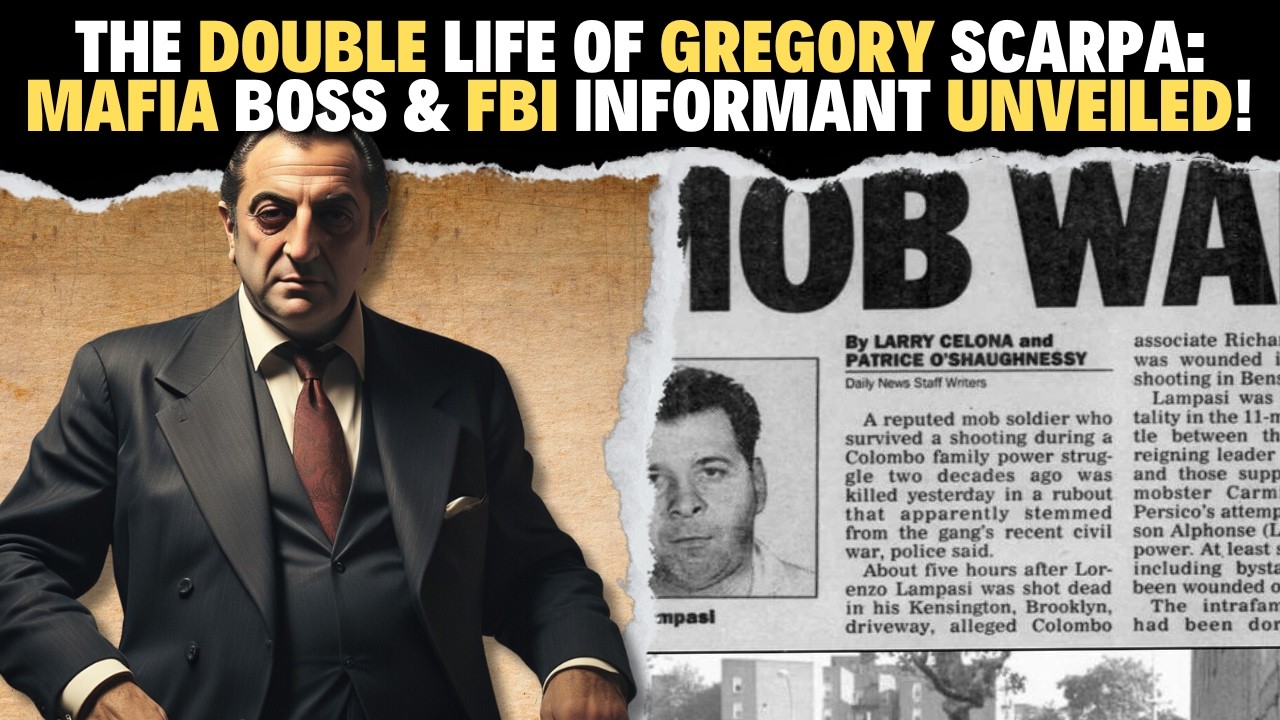 The Double Life of Gregory Scarpa: Mafia Boss & FBI Informant Unveiled ...