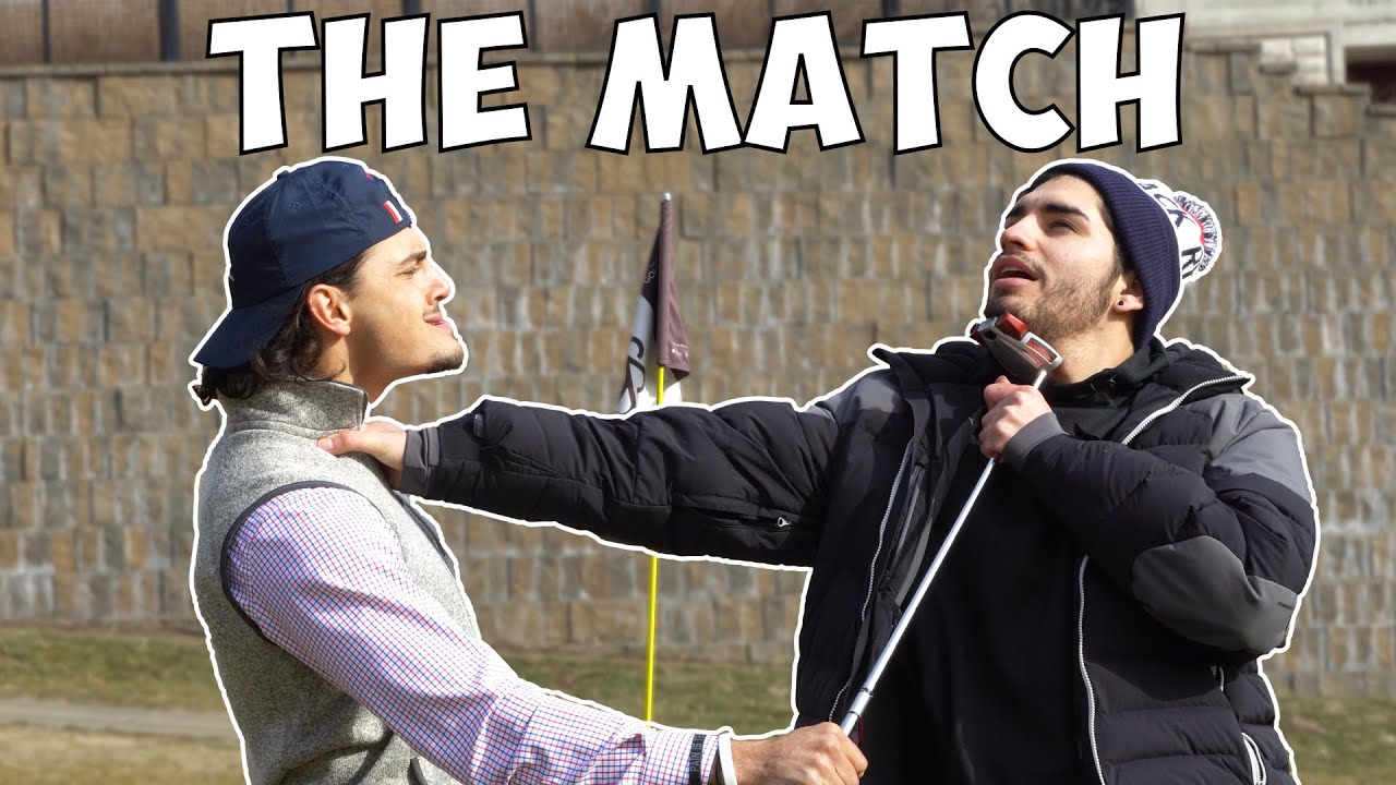The Match Matt VS. Stephen | 4 Holes Stroke Play - YouTube