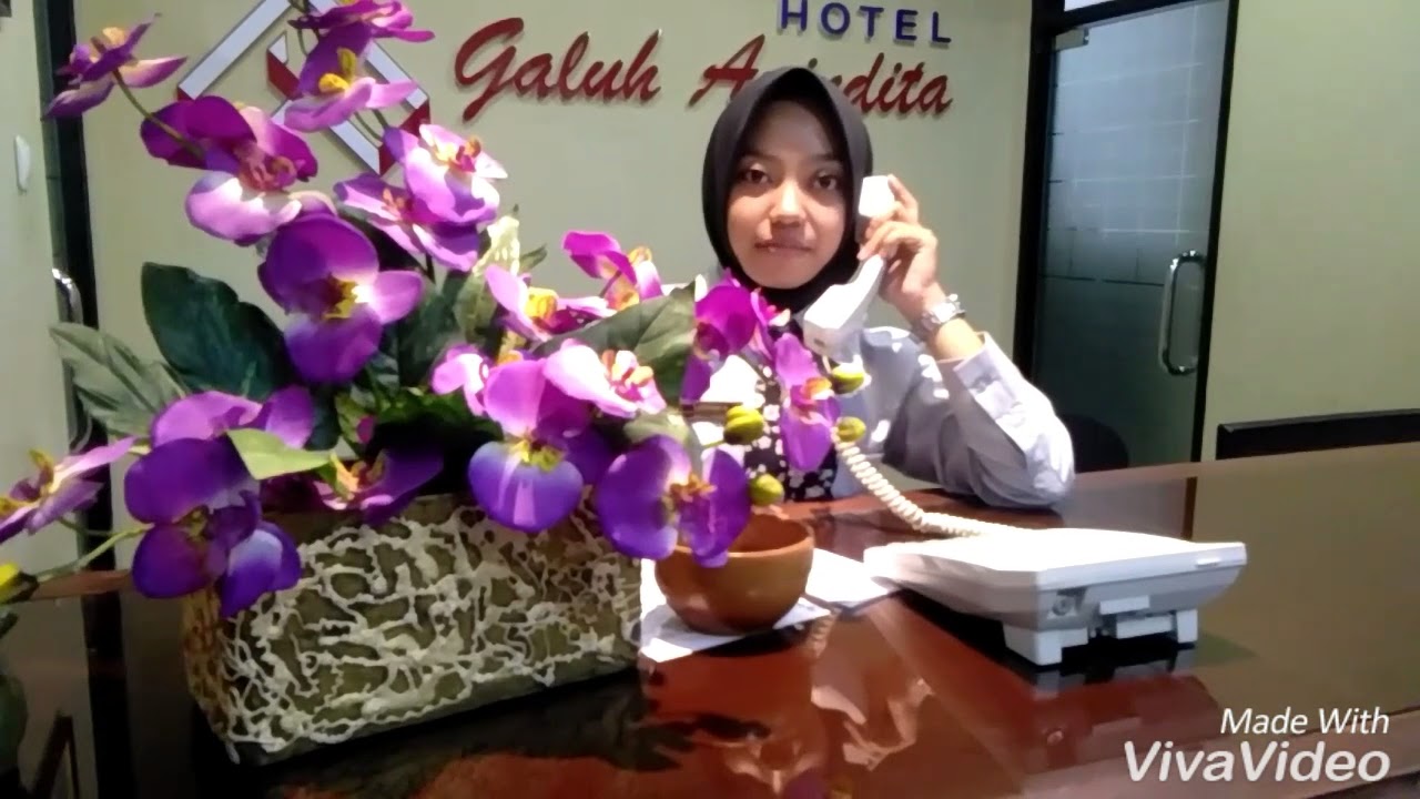Order Taker Room Service at #GaluhAninditaHotelYogyakarta - YouTube