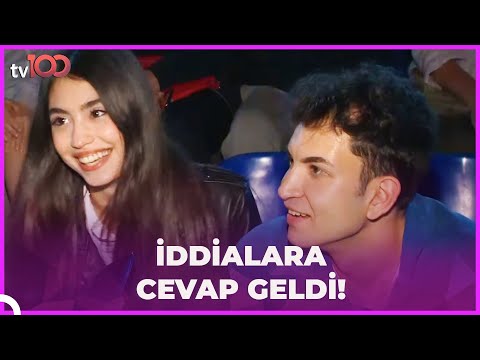 Kardeşlerim'in oyuncusu Nilsu Yılmaz rol arkadaşı Berk Ali Çatal'la konserde