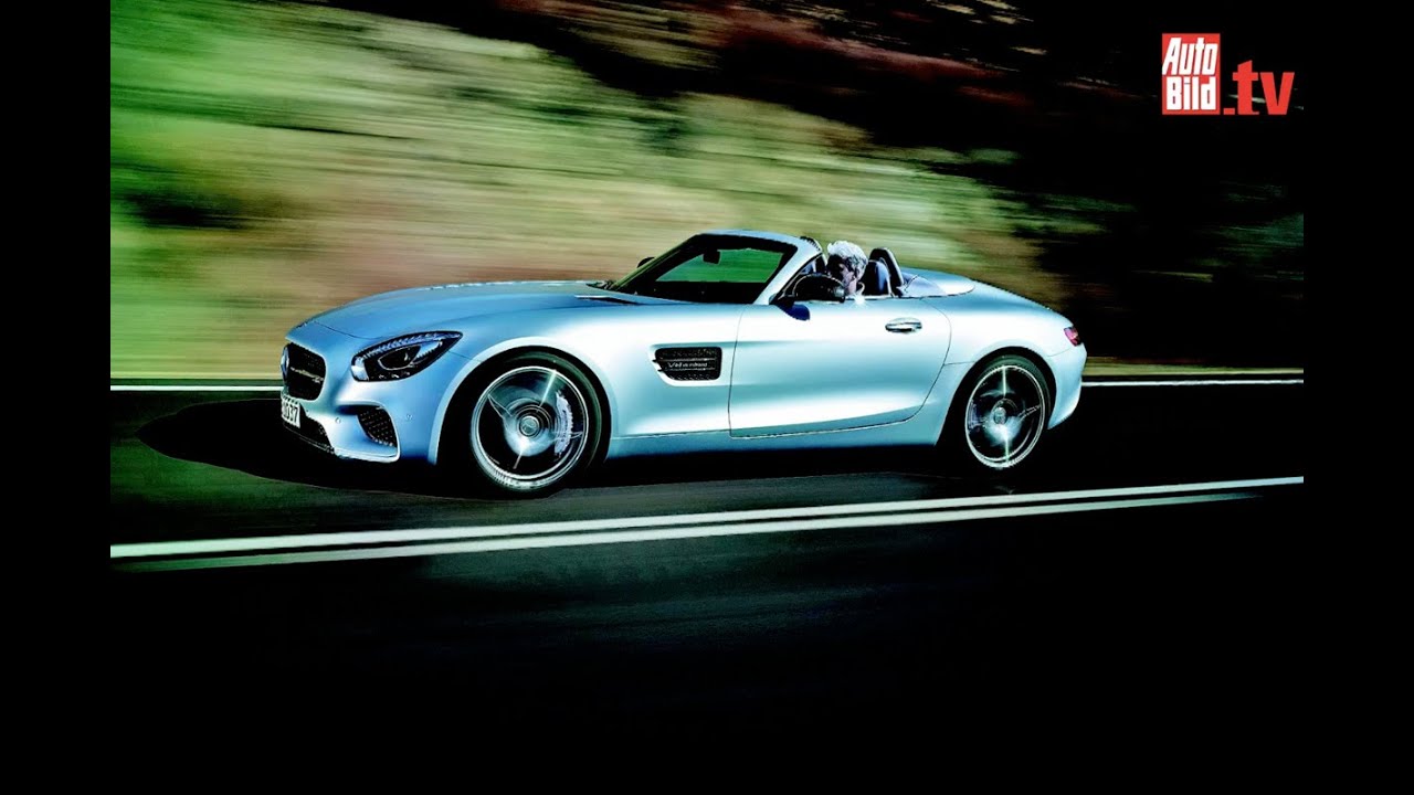 AMG GT Roadster: AMG GT mit Stoffmütze (2017) - YouTube