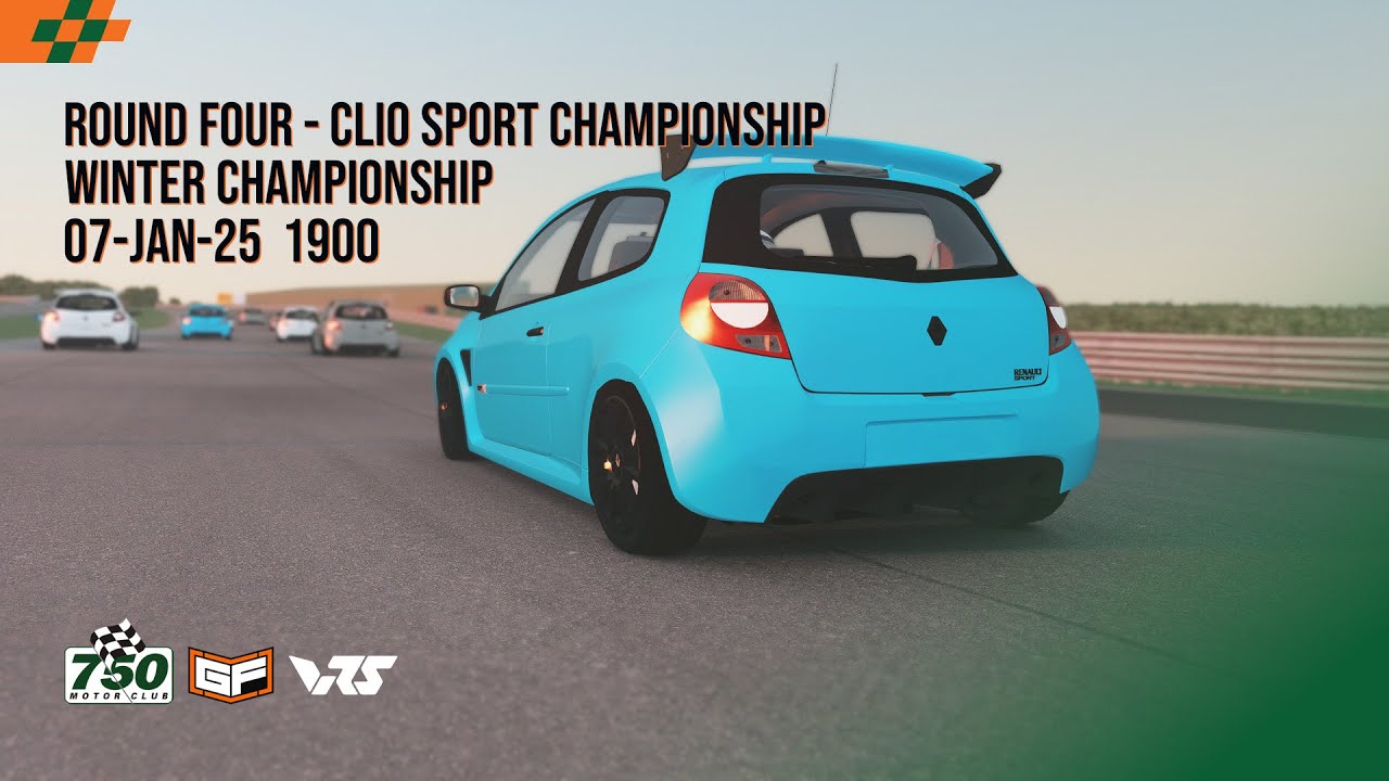 750MC VRS Winter Sim Championship | 2024/25 Round Four - Thruxton - YouTube