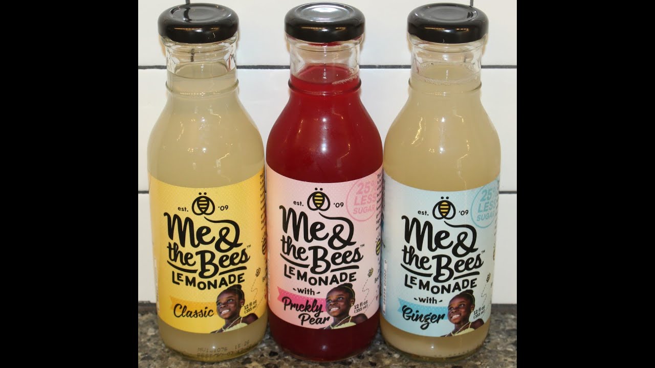 Me & The Bees: Classic Lemonade, Lemonade with Prickly Pear, Lemonade ...