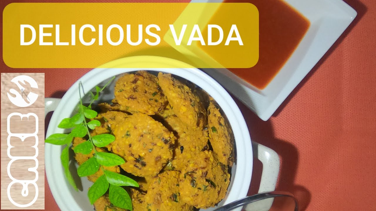 How to make vadai / parippu vada / south Indian food/easy vada / masaal ...