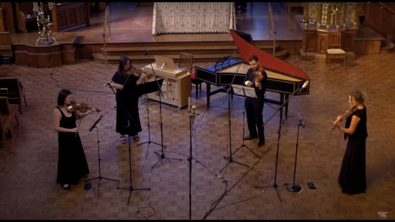 Telemann: Concerto for 4 Violins in D Major TWV40:202 - YouTube