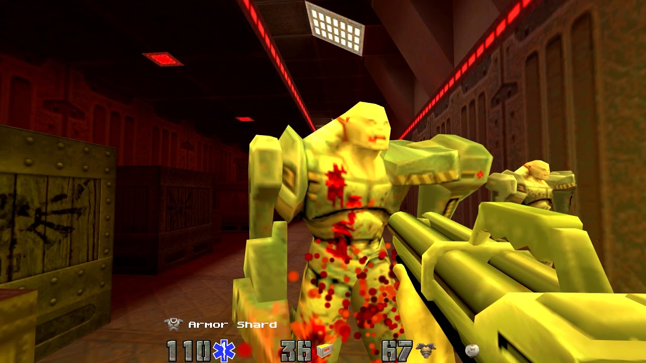 Quake 2-Blood Red Sunset Single-Player Map - YouTube