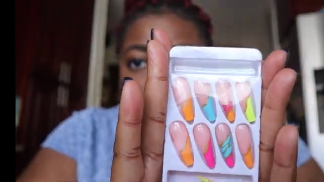 SHEIN PRESS ON NAILS HAUL + TIPS ON HOW I KEEP THEM ON FOR WEEKS ...
