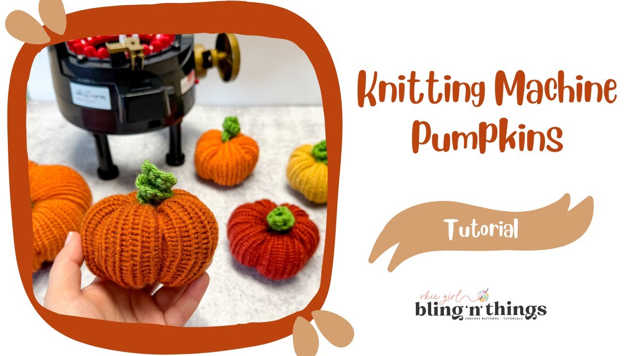 How to Make Pumpkins With a Knitting Machine | Make Pumpkins with an Addi Knitting Machine - YouTube