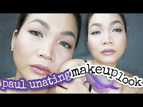 TRIED TIKTOK VIRAL PAUL UNATING MAKEUP LOOK // ANGELIC & FRESH LOOK ...