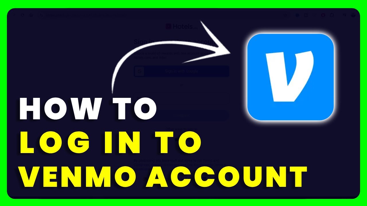 How to Login to My Venmo Account | How to Sign into Venmo Account - YouTube