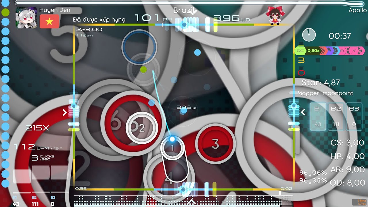 My first 100pp in osu!lazer. - YouTube