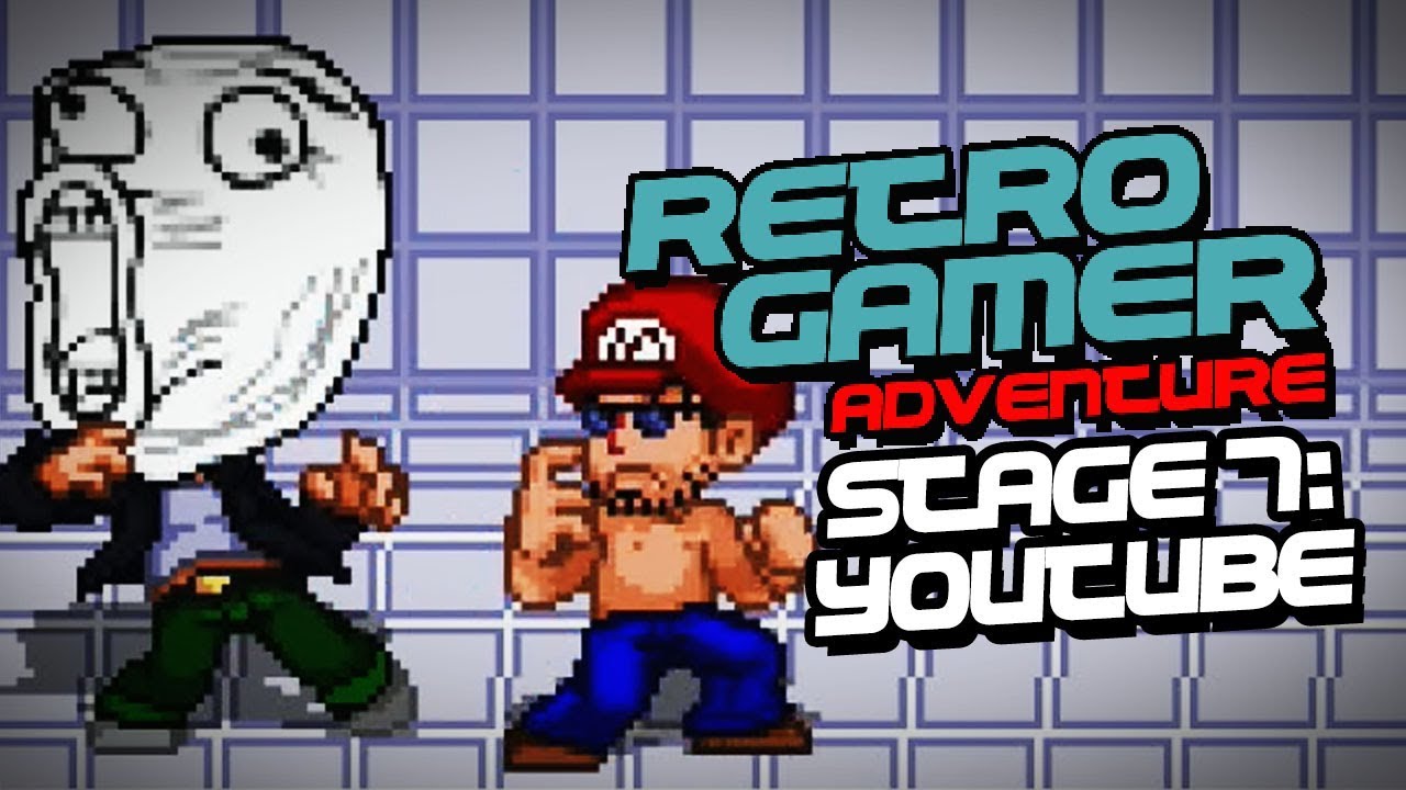 Retro Gamer Adventure (PC) - Stage 7: Youtube (Last Stage ...