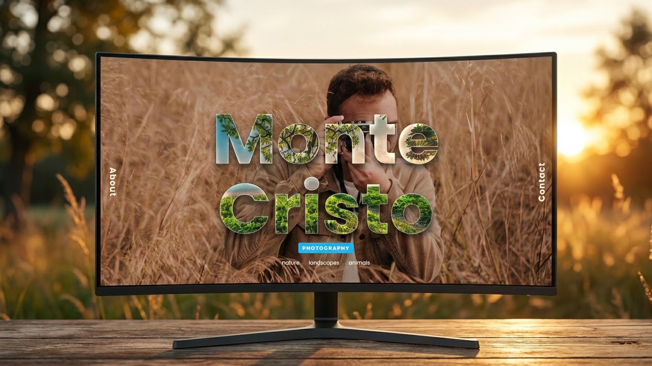 Responsive Photography Portfolio | HTML, CSS, JS Full Build (на русском ...