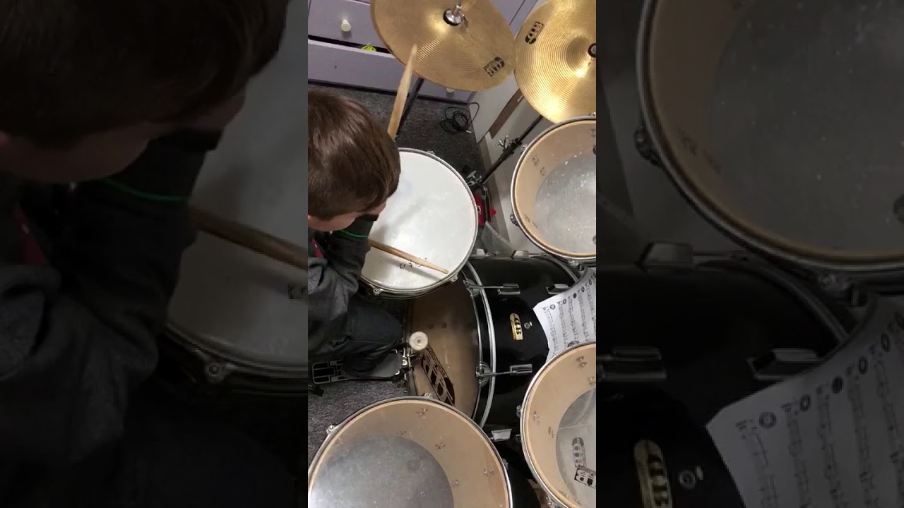 Ryan playing drums - YouTube