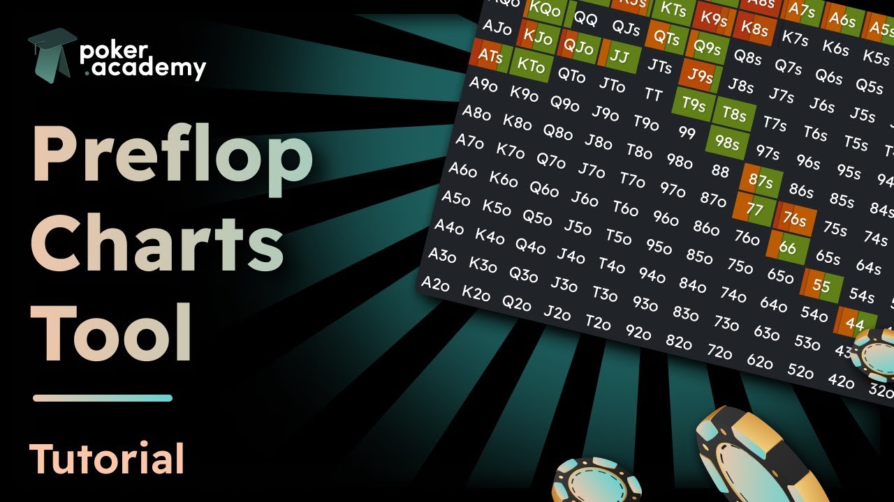 Poker Academy: Preflop Charts Tutorial (Start Free Trial!) - YouTube