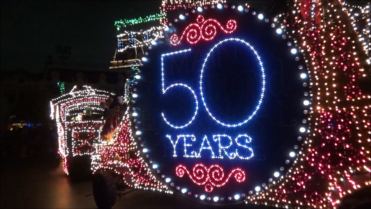 Main Street Electrical Parade 50th Anniversary - Disneyland Resort ...