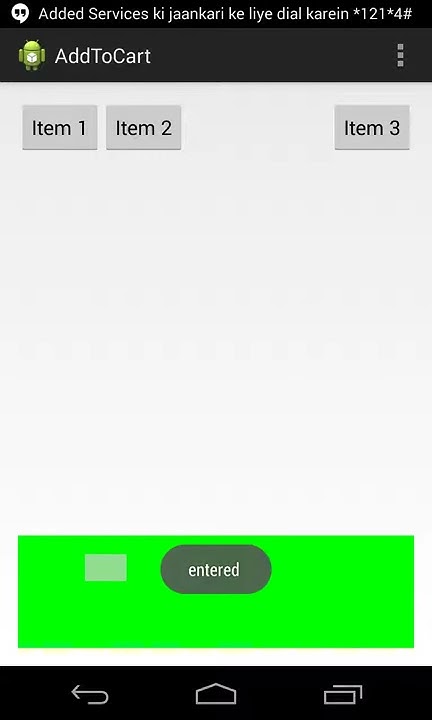 Android : Drag and drop - YouTube
