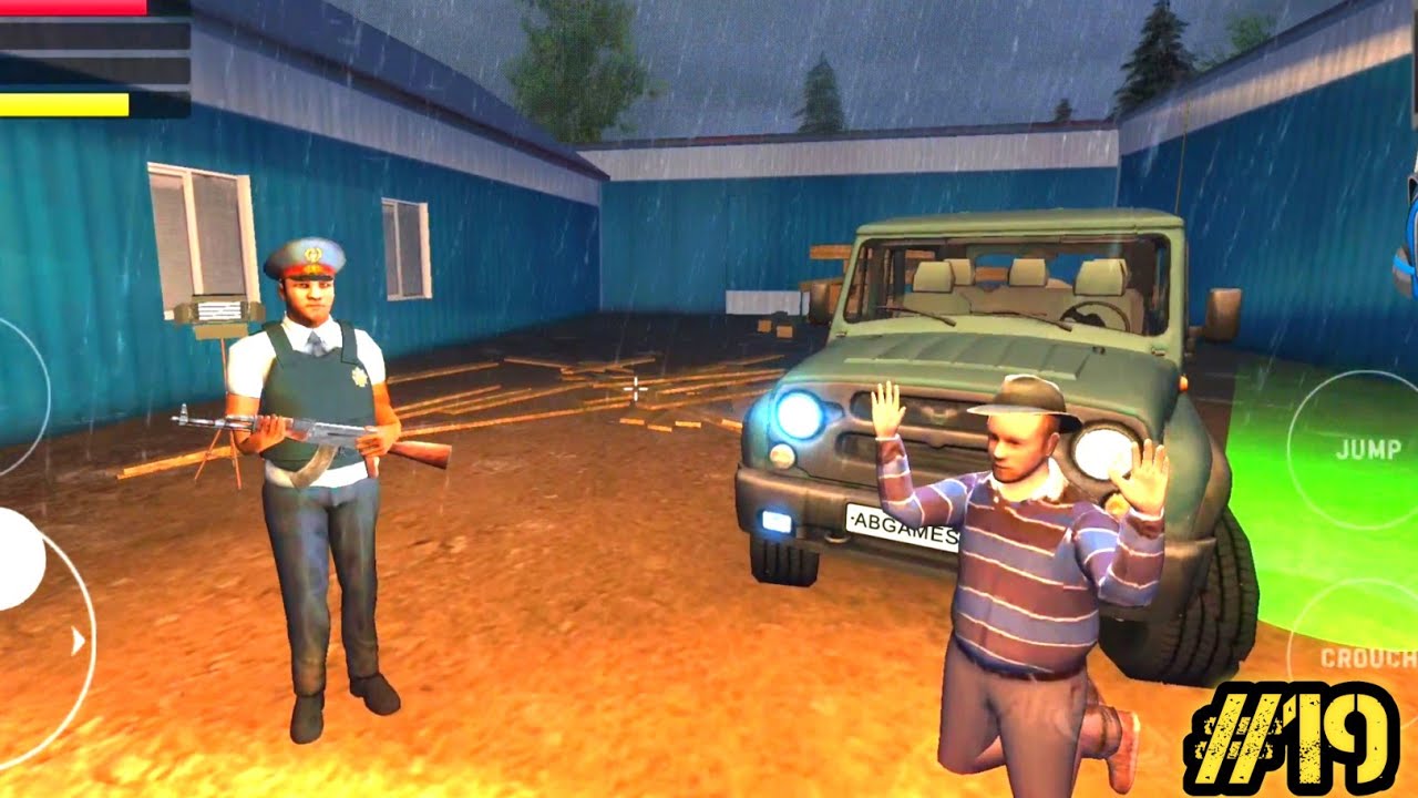 criminal arrest for support police 👮 Game Play Video |Russian Car ...