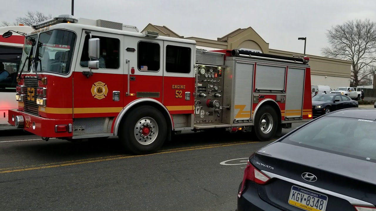 PFD Engine 52 Responding - YouTube