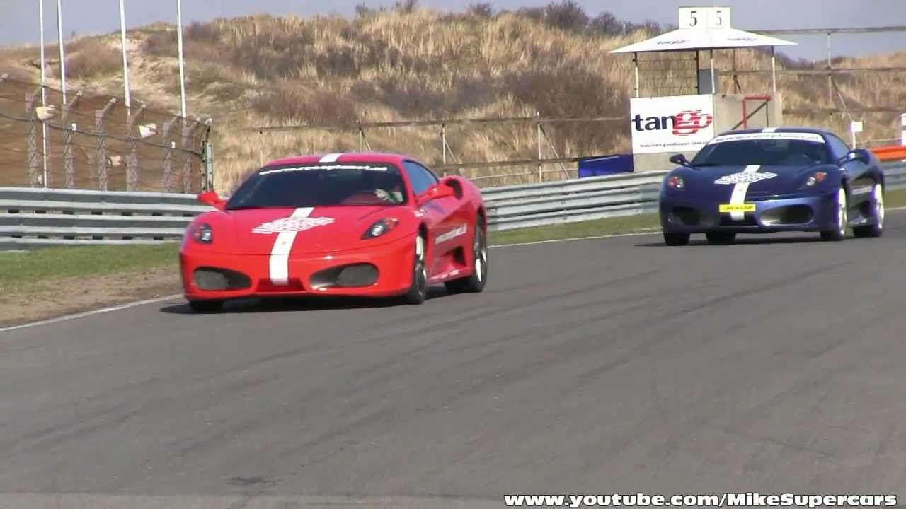Ferrari F430's on track Zandvoort - Race Planet 19-3-2012 [1080p HD ...
