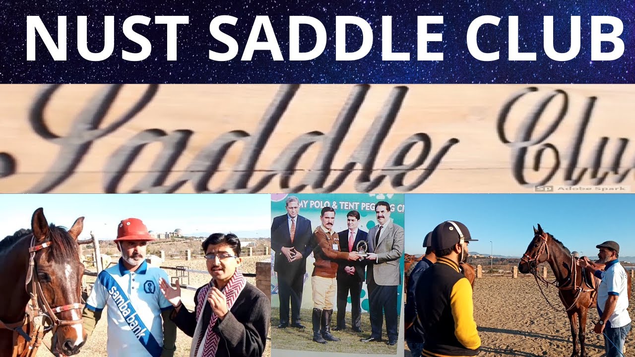 Learn Horse Riding Step by Step in | Saddle Club | NUST Islamabad - YouTube