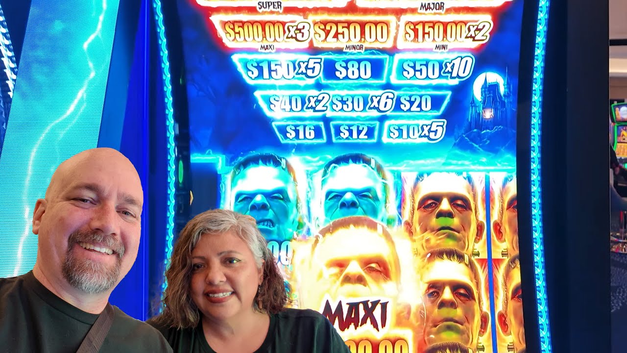 Frankenstein Slot Machine at Fountainebleau Casino - YouTube