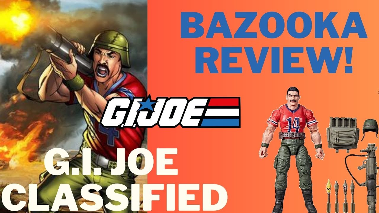 GI JOE CLASSIFIED BAZOOKA! Action Figure Review... is the Real Bazooka ...