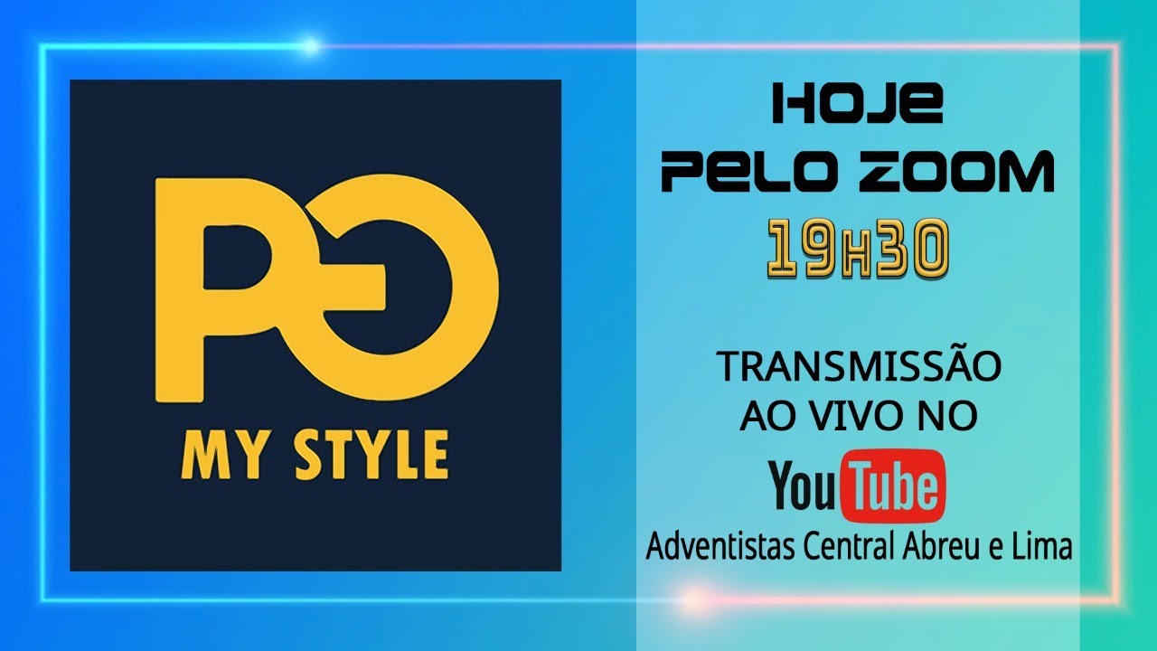 PG MY STYLE - 11-09-2020 - YouTube