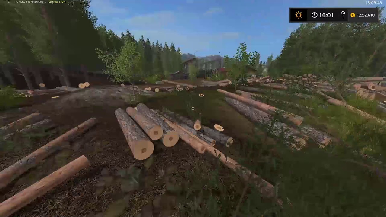 FS17 | Forestry On Pinecreek Hills | Cutting Down More! | Timelapse ...