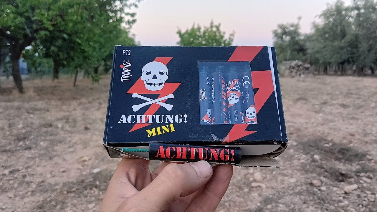Petardo ACHTUNG MINI - YouTube