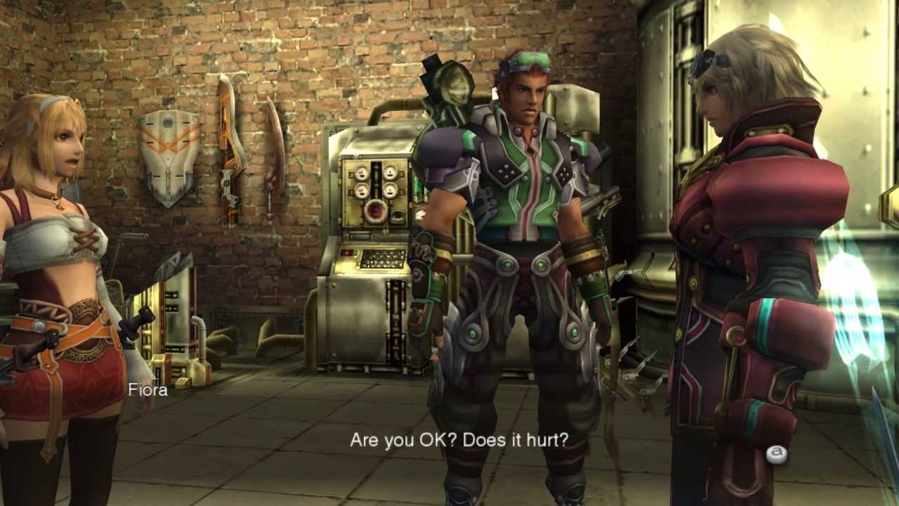 (Wii) Xenoblade Chronicles HD Cutscene 008a - Shulk's First Vision ...
