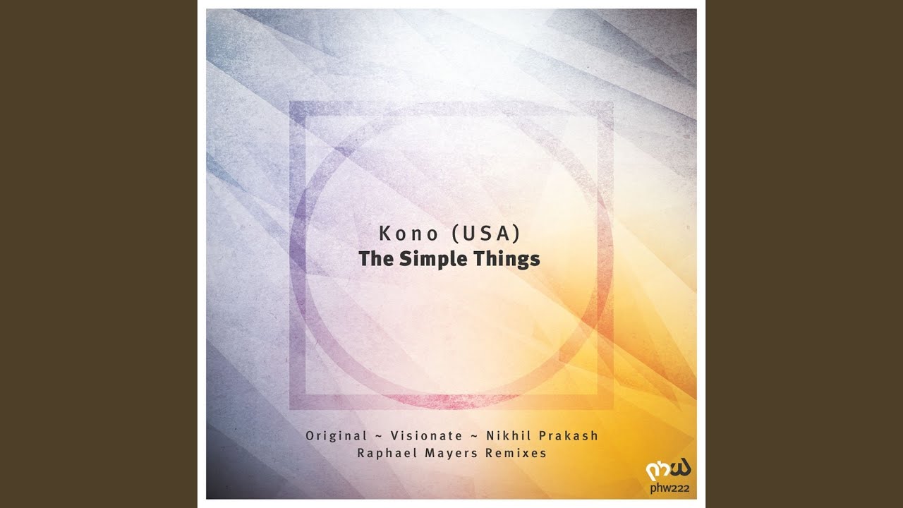 The Simple Things (Nikhil Prakash Remix) - YouTube
