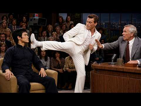 Van Damme verspottete Bruce Lee mit einem High Kick bei Johnny Carson – Bruce rührte sich nicht