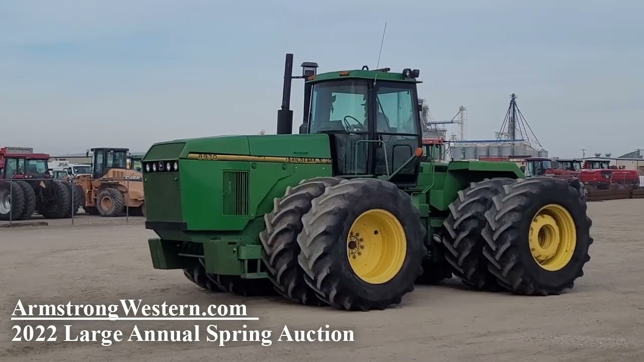 1994 John Deere 8970 400HP 4WD Articulating Tractor - AUCTION RESULTS ...