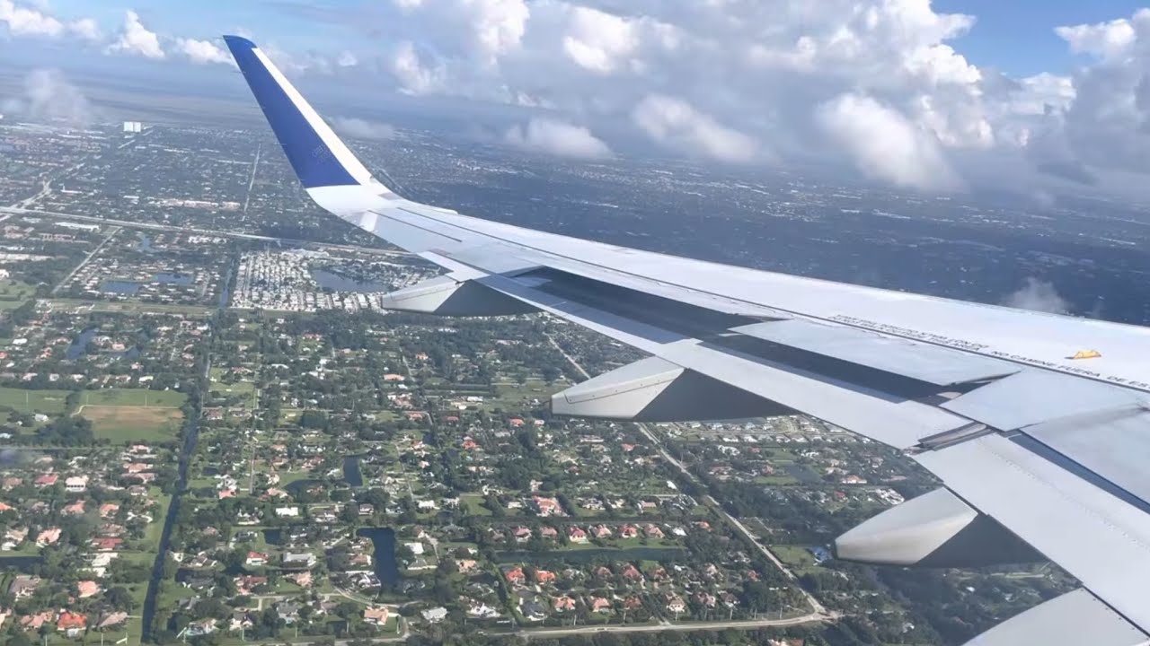 JetBlue Airbus A320 Landing into Fort Lauderdale (FLL) - YouTube