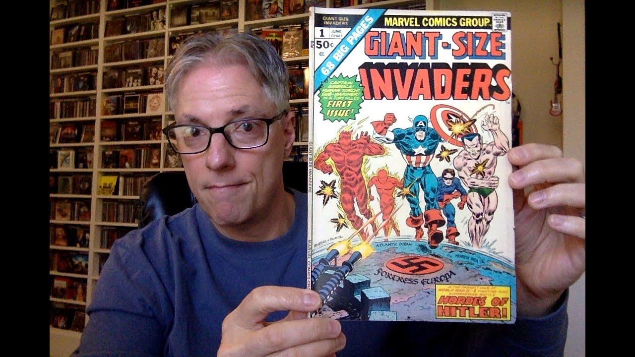 Inside the Cover: Giant-Size Invaders #1 (origin issue) - YouTube
