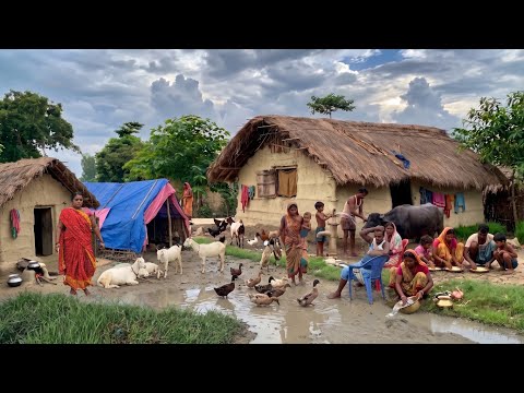 Inside Indian Village | Hardworking People & Traditional Village Life