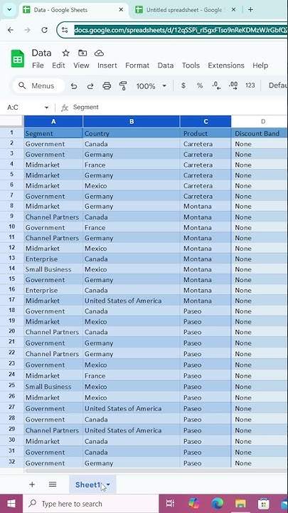 Import range function in Google Sheet - YouTube
