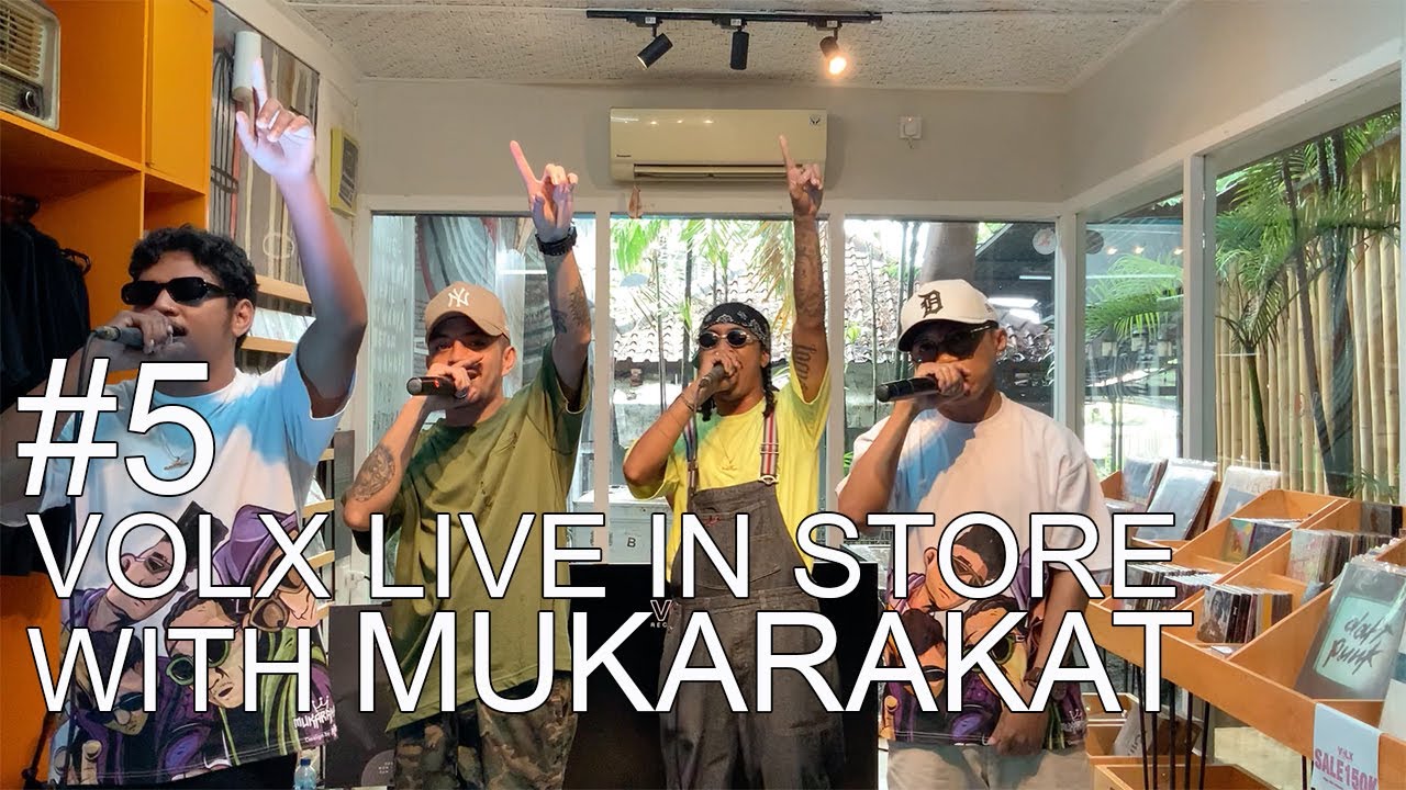 #5 VOLX LIVE IN STORE WITH MUKARAKAT - YouTube