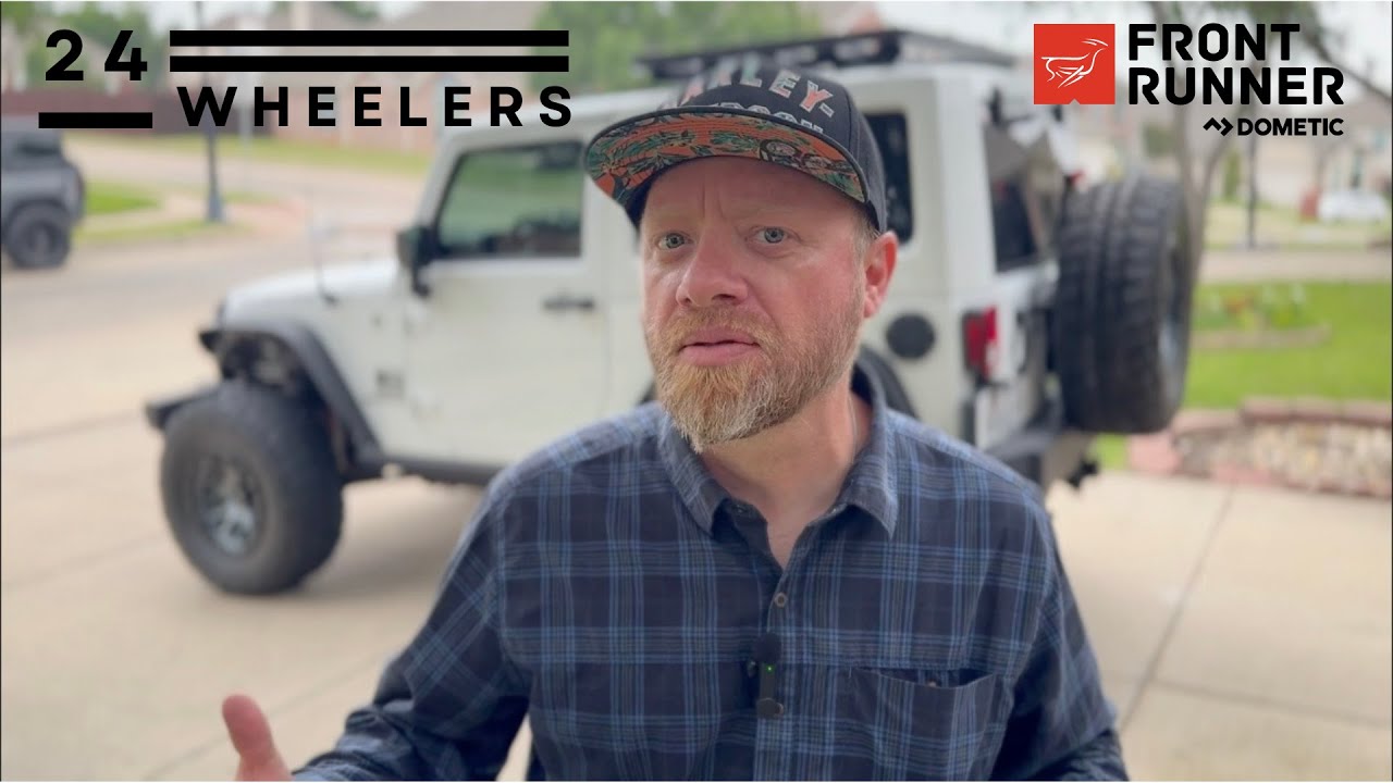 Front Runner Slimline II Install and Overview Jeep JK 2 Door - YouTube