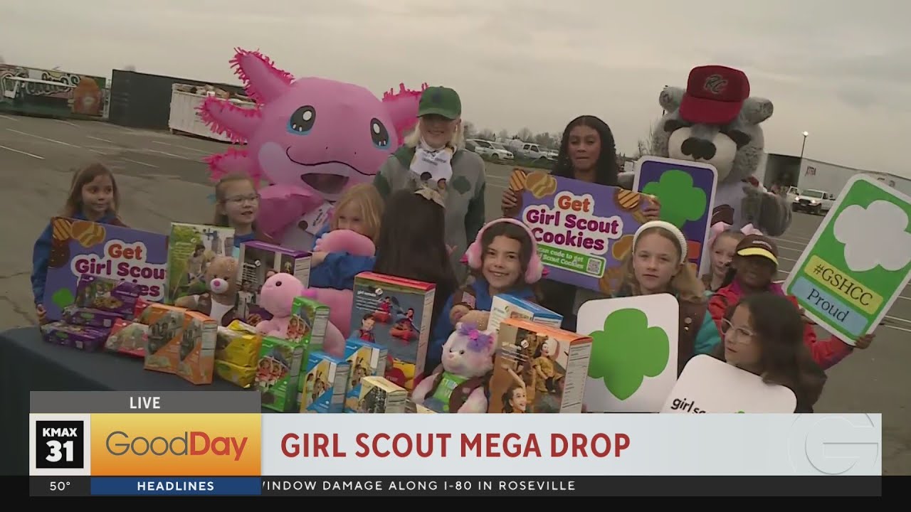Girl Scout Mega Drop, 8am - YouTube