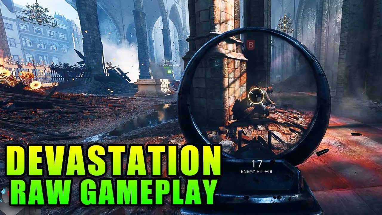 Devastation Raw Gameplay - Battlefield 5 First Look - YouTube