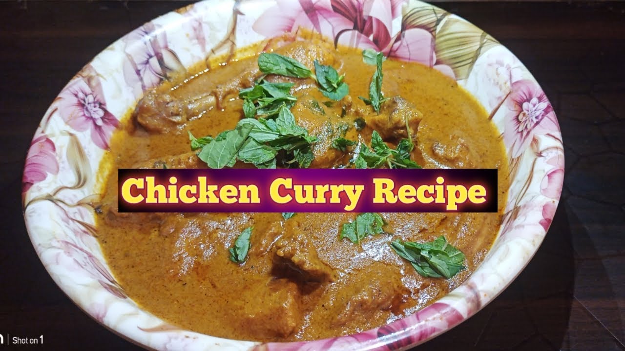 Chicken Curry |Very Easy And Simple Chicken Curry Recipe | Delicious ...