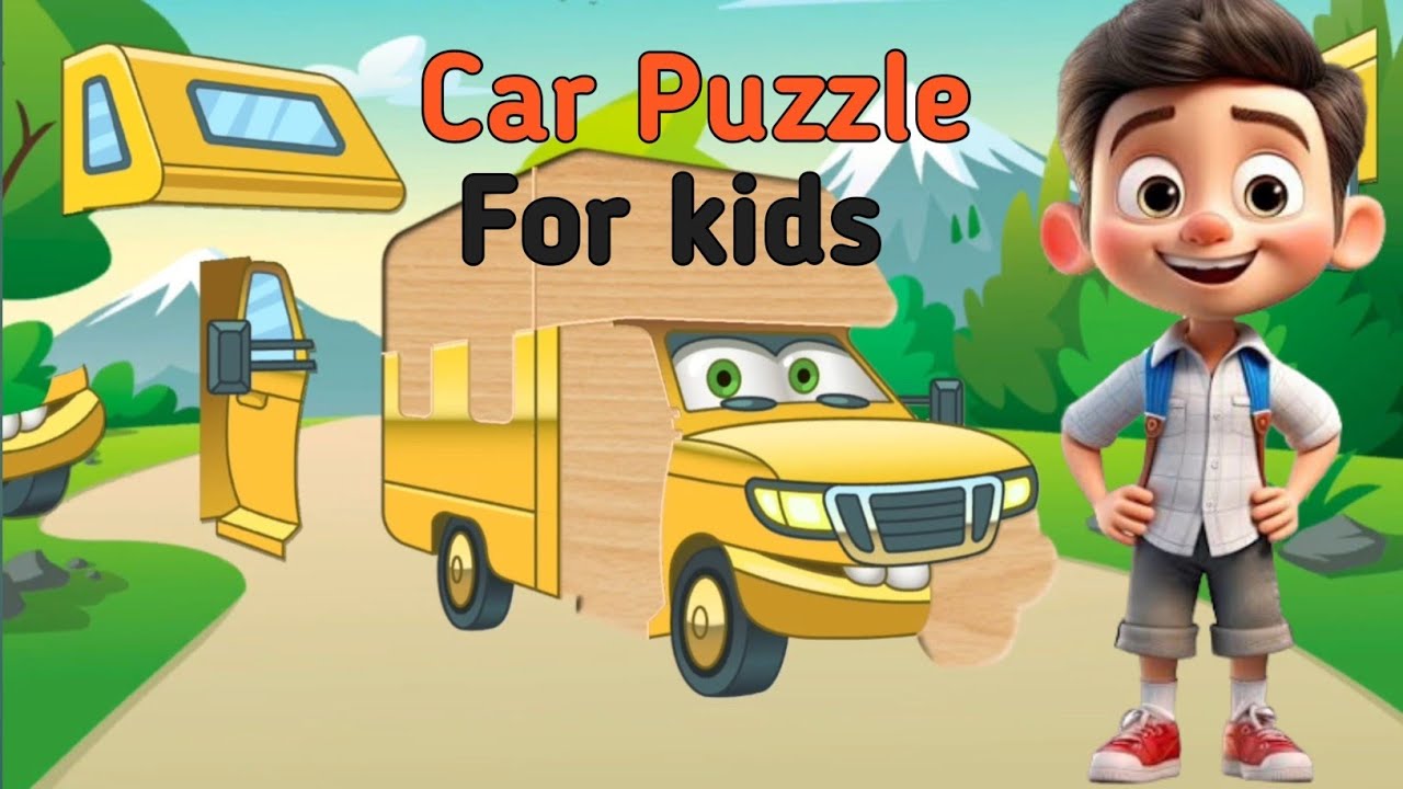 kids Car Puzzle For kids | Kids educational Game | Learning for kids ...